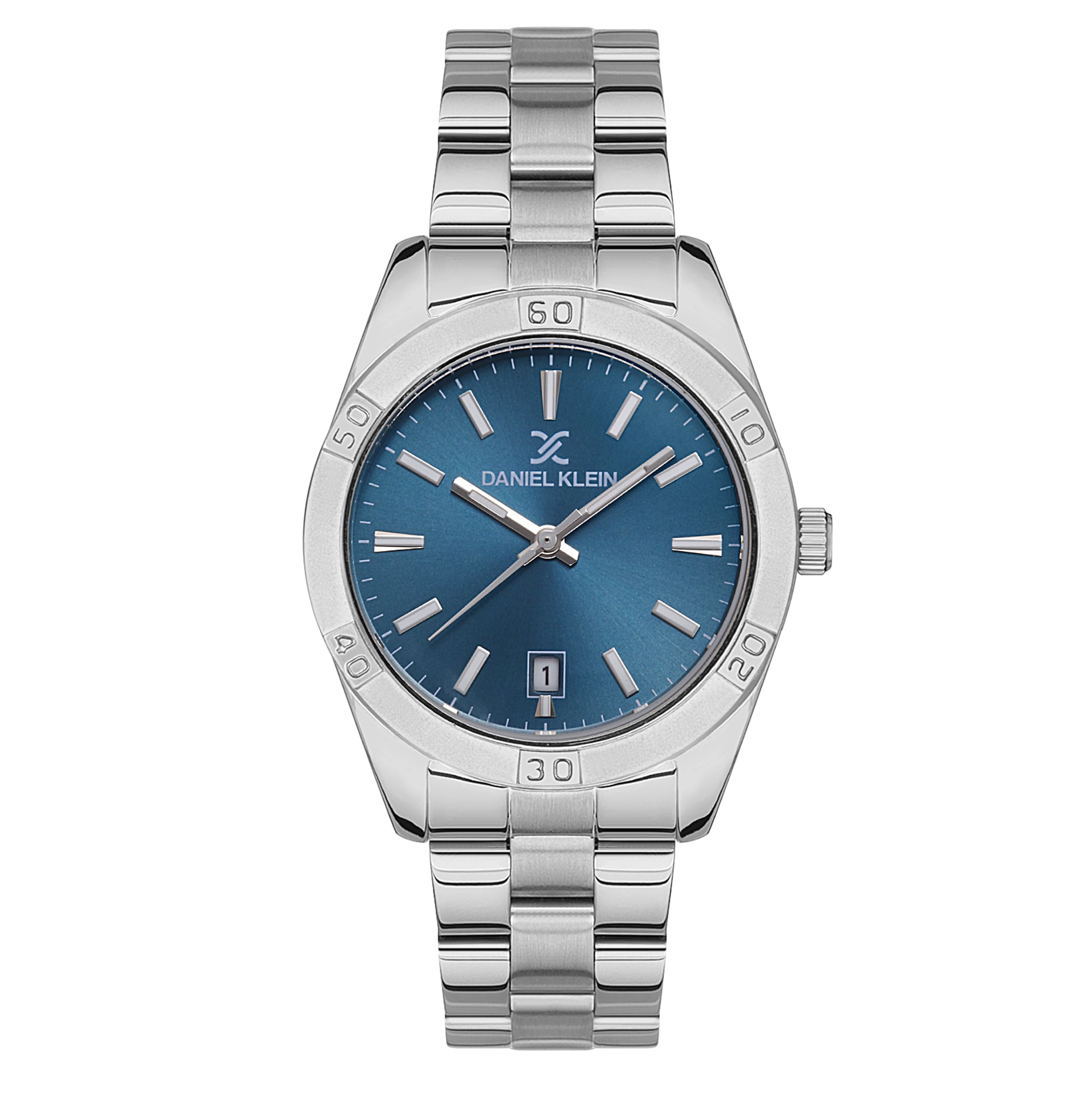 Daniel Klein Blue Dial Women's Analogue Watch