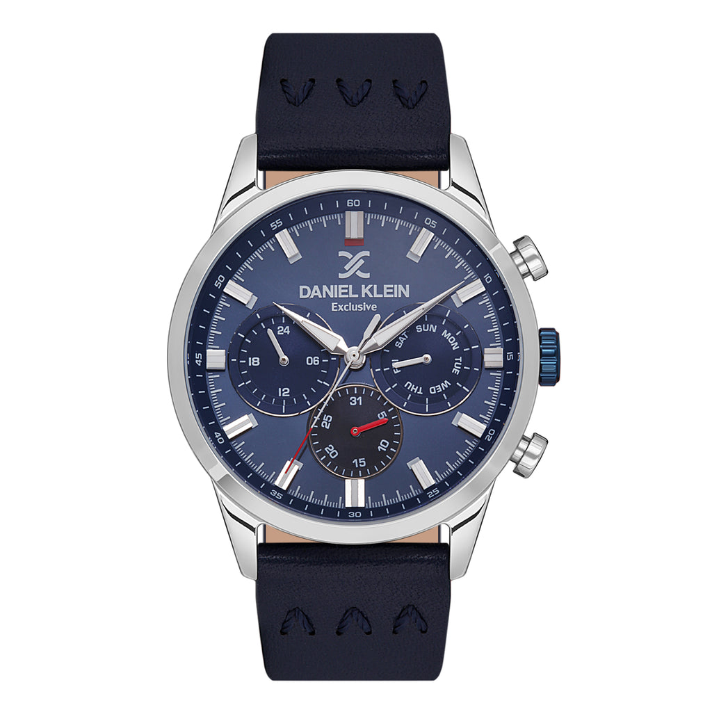 Daniel Klein Blue Dial Men's Analogue Watch