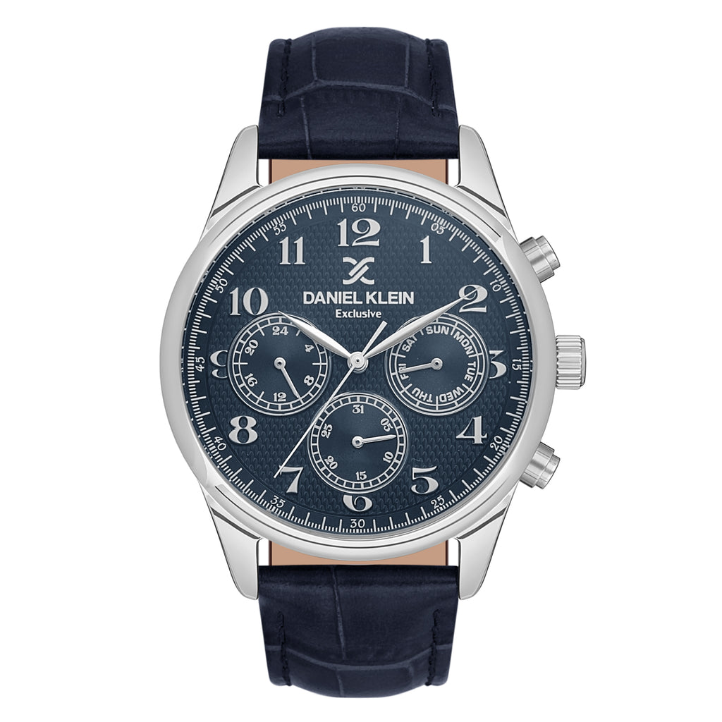 Daniel Klein Blue Dial Men's Analogue Watch