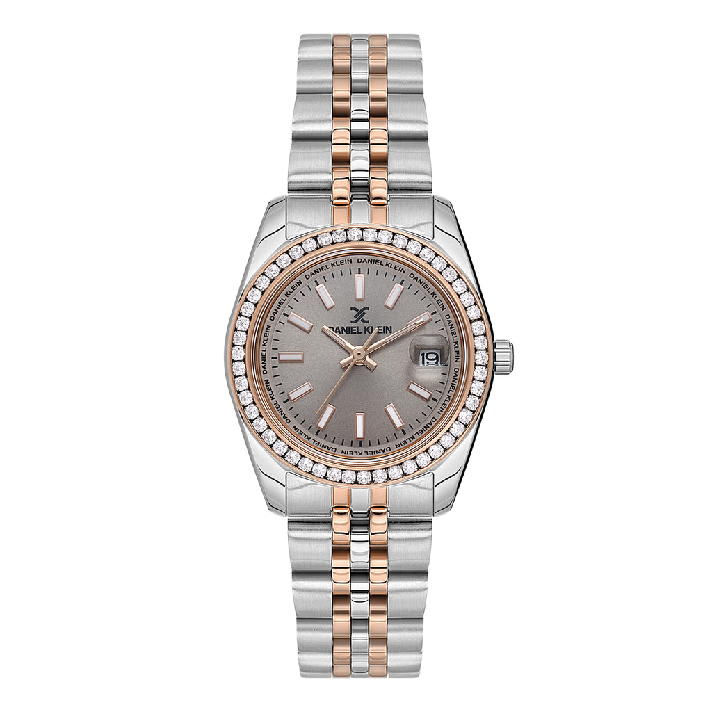 Daniel Klein Grey Dial Premium Women Analogue Watch