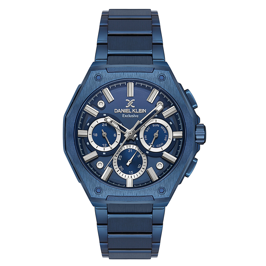 Daniel Klein Exclusive Blue Dial Elite Collection Mens's Watch