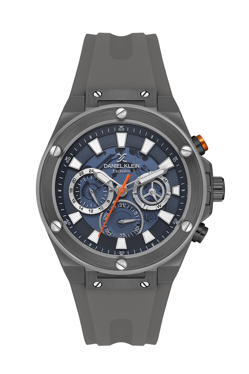 Luxury Blue Dial Analog Watches with silicon Band – Daniel Klein