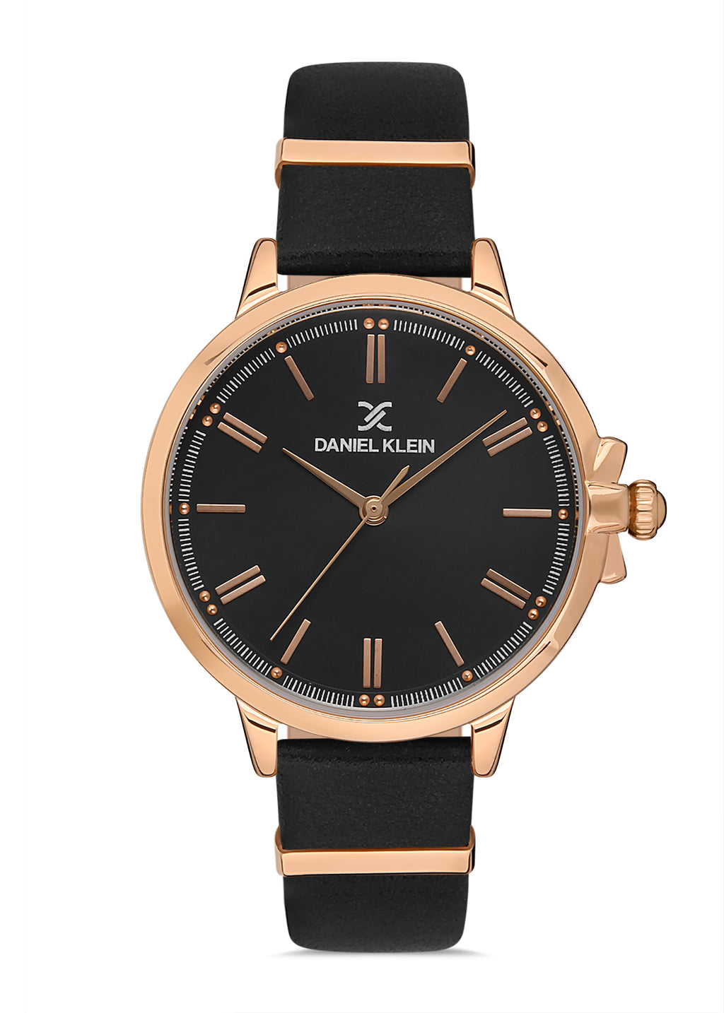 Daniel Klein Trendy Women Gun Black Watch