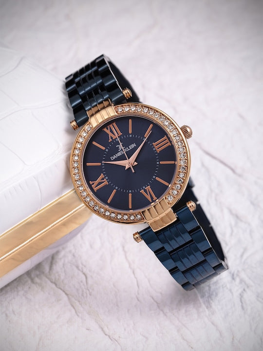 Daniel Klein Premium Women Blue Dial Watch