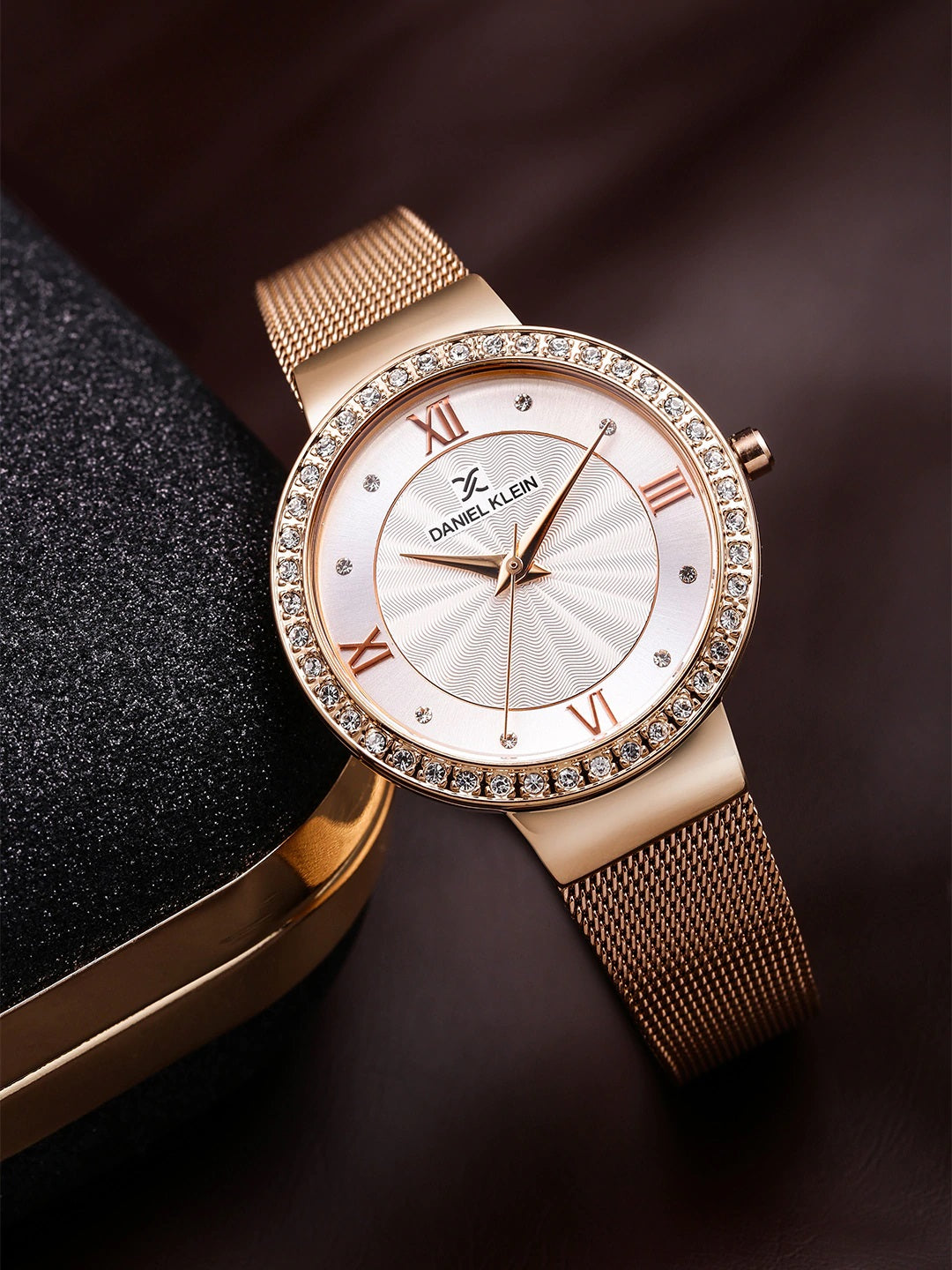 Daniel Klein Premium Women Silver Dial Watch
